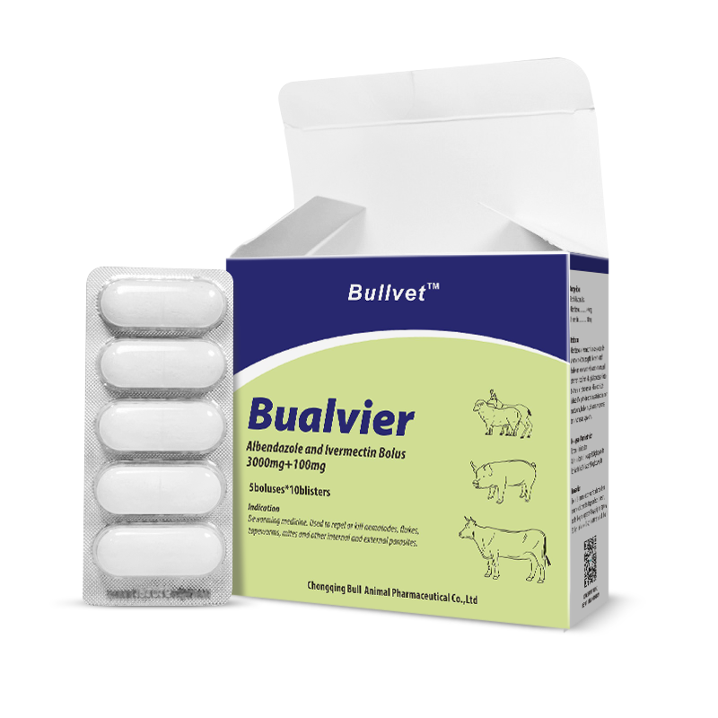 Albendazole And Ivermectin Bolus Antiparasitic Drugs Bullvet Bullvet